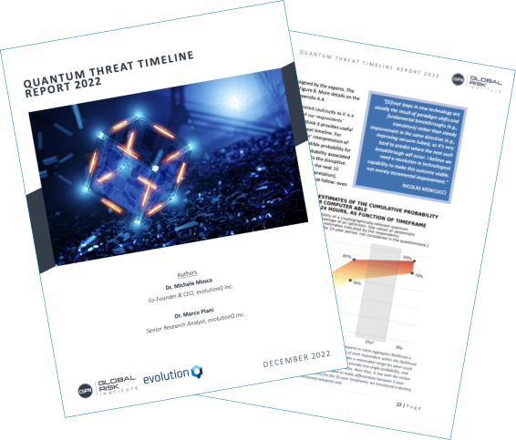 Quantum Threat Timeline Quantum Threat Timeline